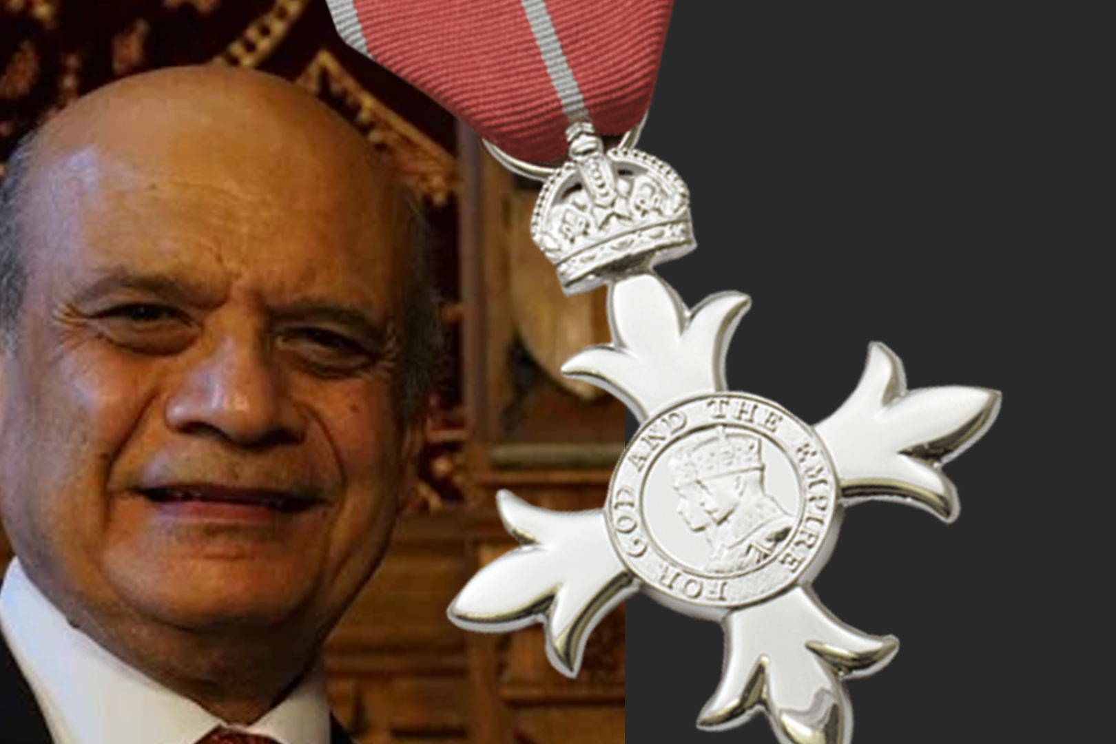 MBE Honour for JHOD Founder and Chair, Kirit Modi - JHOD